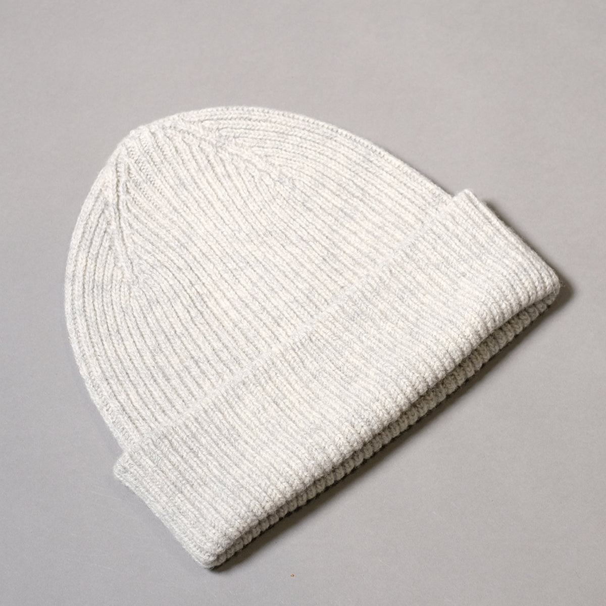 Beanie Hat - 100% Pure Wool Beanie - Light Grey – Highland Store