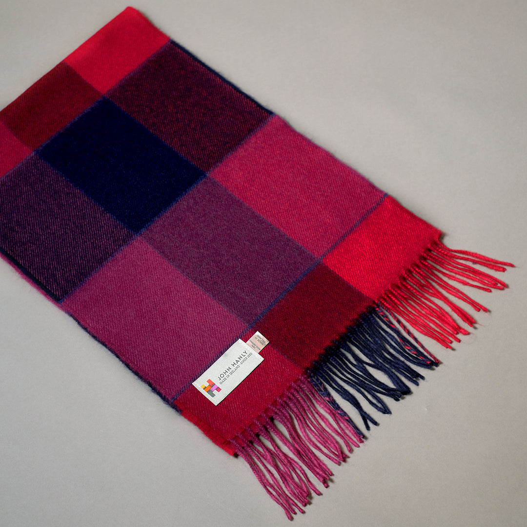 Navy red scarf store