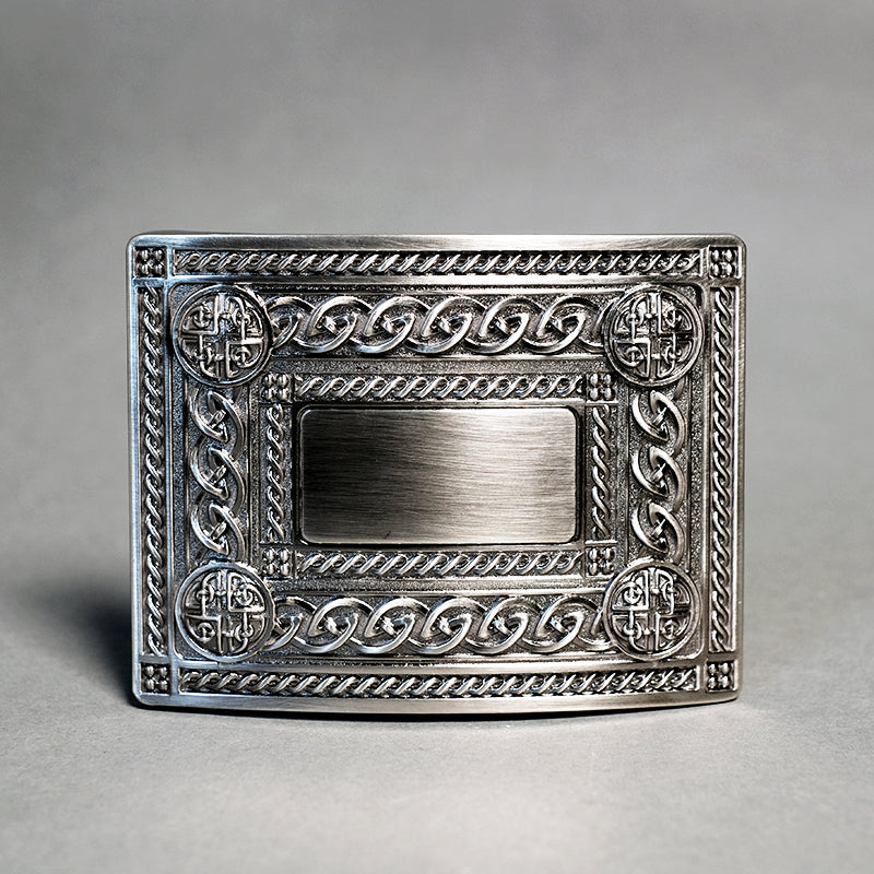 Antique Celtic Knot Kilt Belt Buckle - Made in Scotland – Highland Store