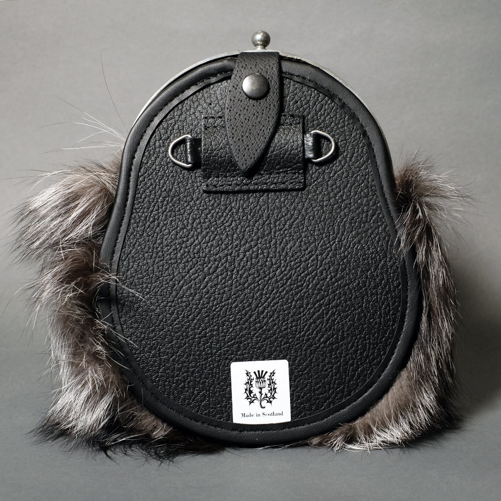 Silver Fox Fur Dress Sporran With Pewter Cantle – Highland Store